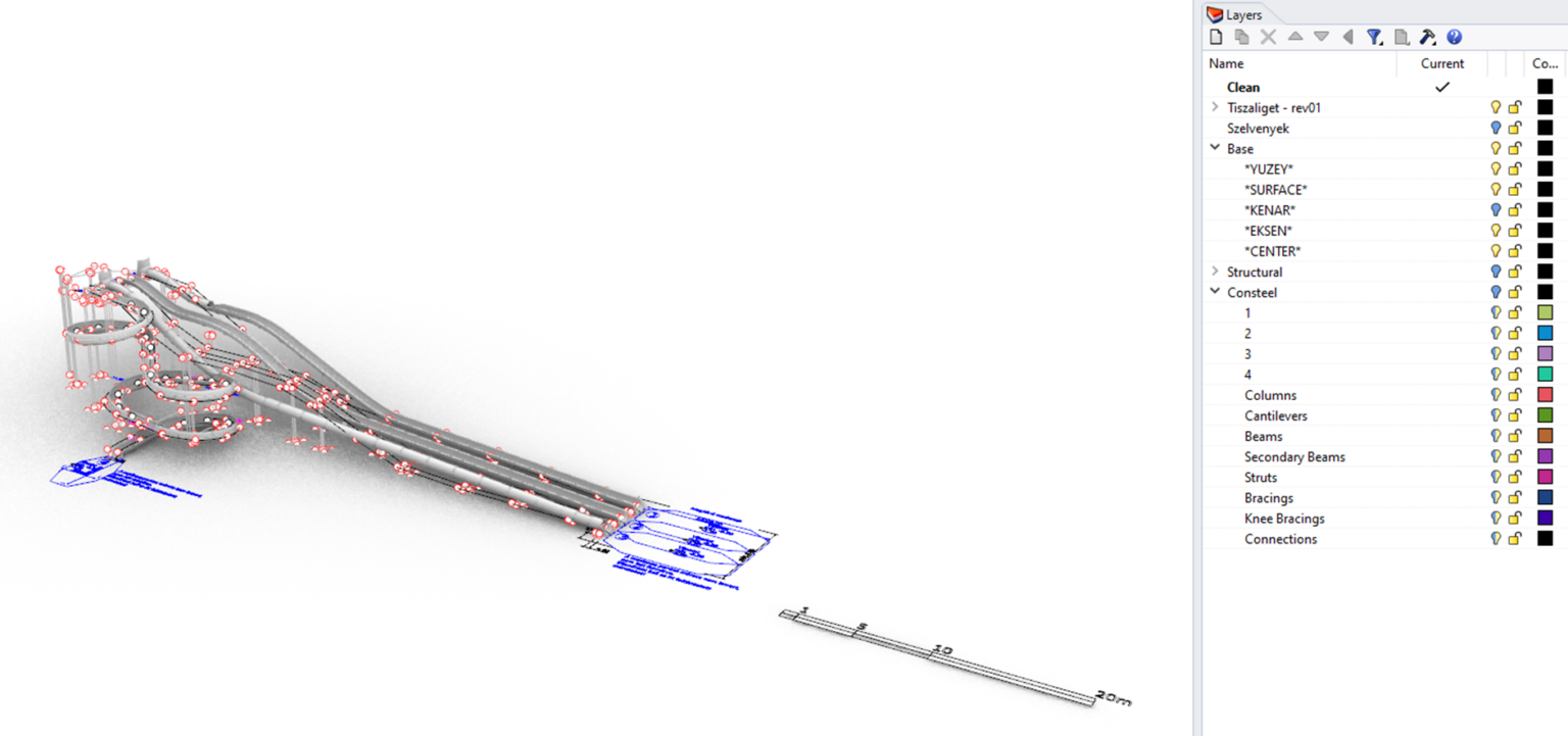 A complete structural parametric design workflow of a slide support ...