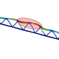 Buckling length of lattice girder bars – Consteel
